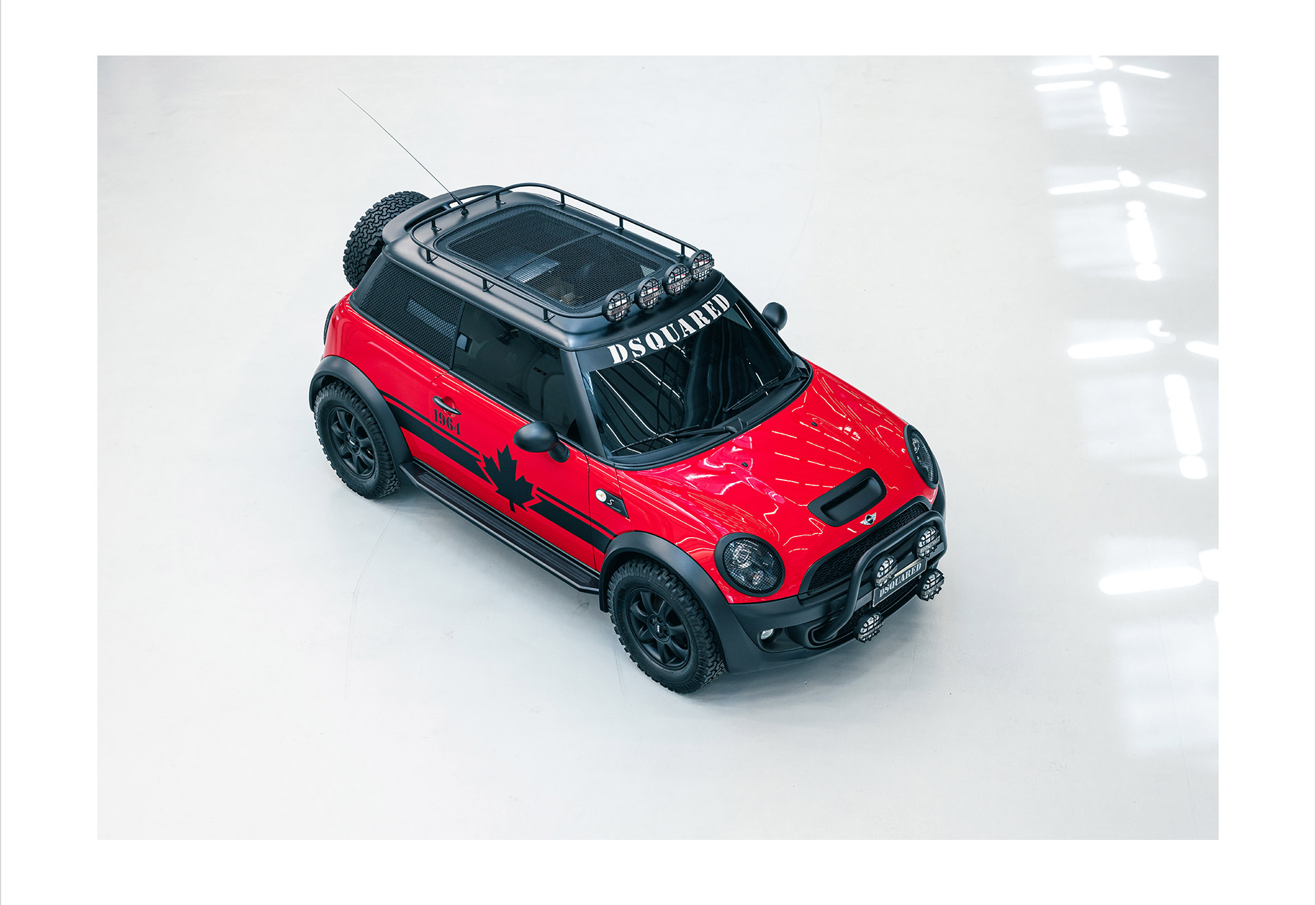 The MINI Cooper S Red Mudder DSQUARED2 | MINI.com